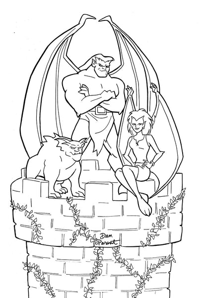 Gargoyles #1 Dynamite Comics Dan Parent Variant. – Great Wall OC